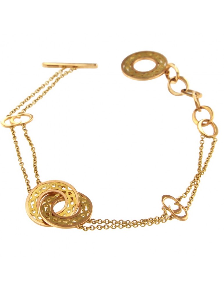 Bracciale Chimento - Tradition Gold - Oro - Chiusura a T-Bar ...