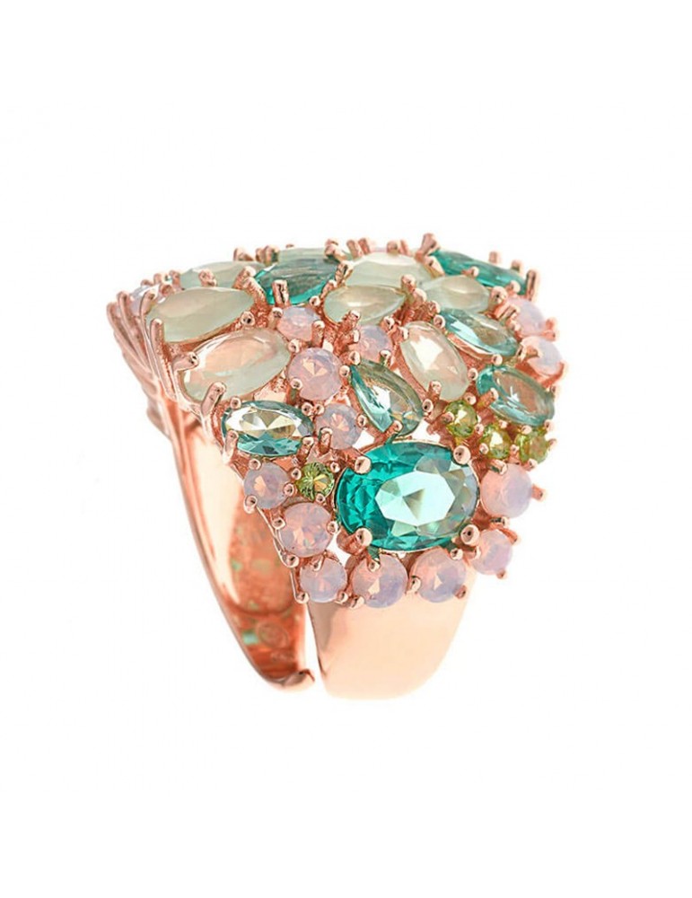 Anello Salvatore Plata - Afternoon - Rosè - Pietre Colorate - 252S0050