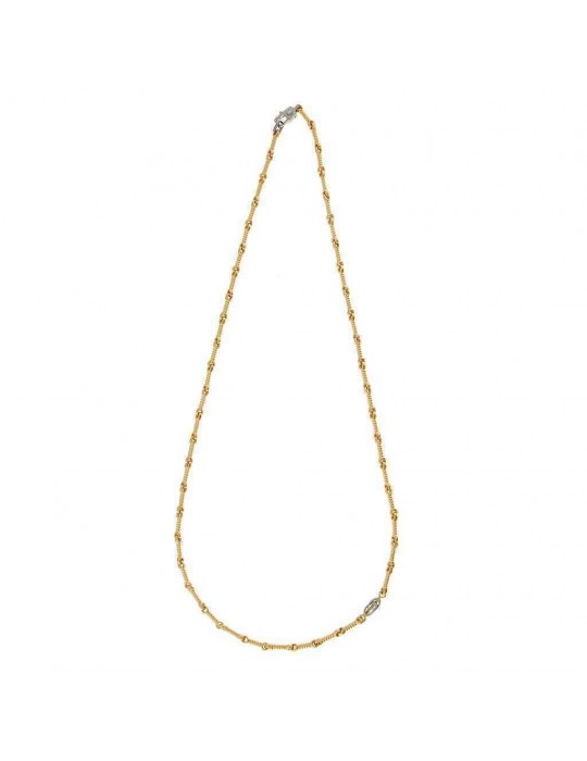Collana Chimento - Bamboo Classic - Oro Giallo 18 carati 50 cm ...