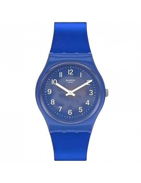 Swatch Watch - Blurry Blue - 34mm - Matt Blue - GL124