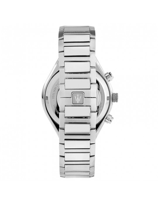 Maserati Watch - Style - Chronograph - Silver-45mm-Green-R8873642011