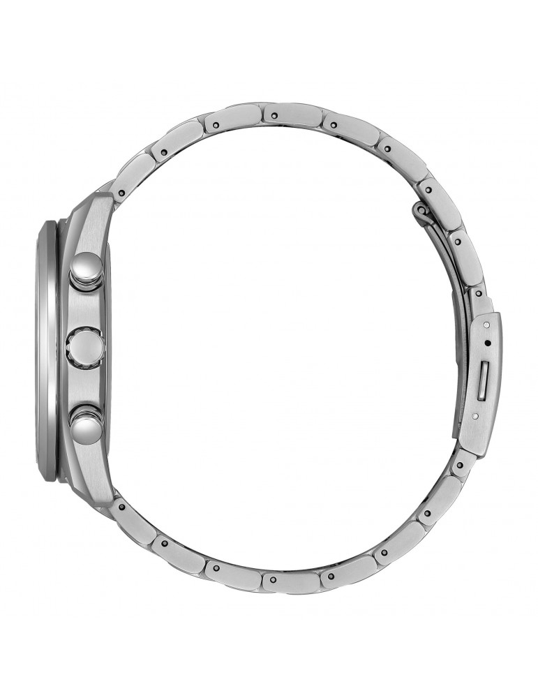 Orologio Citizen - Radiocontrollato - Eco-Drive - Tsuki-Yomi Moonphase 43mm Blu - BY1010-81L