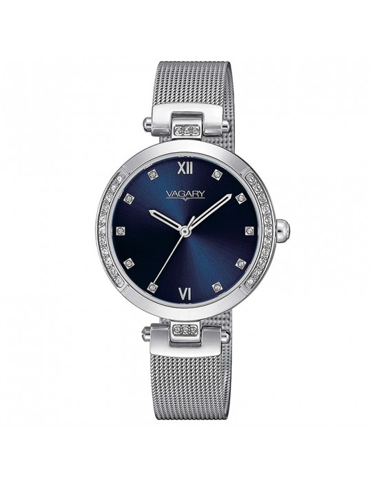 Vagary Woman's Watch - Flair Lady Quartz 30mm Blue with Crystal - 0