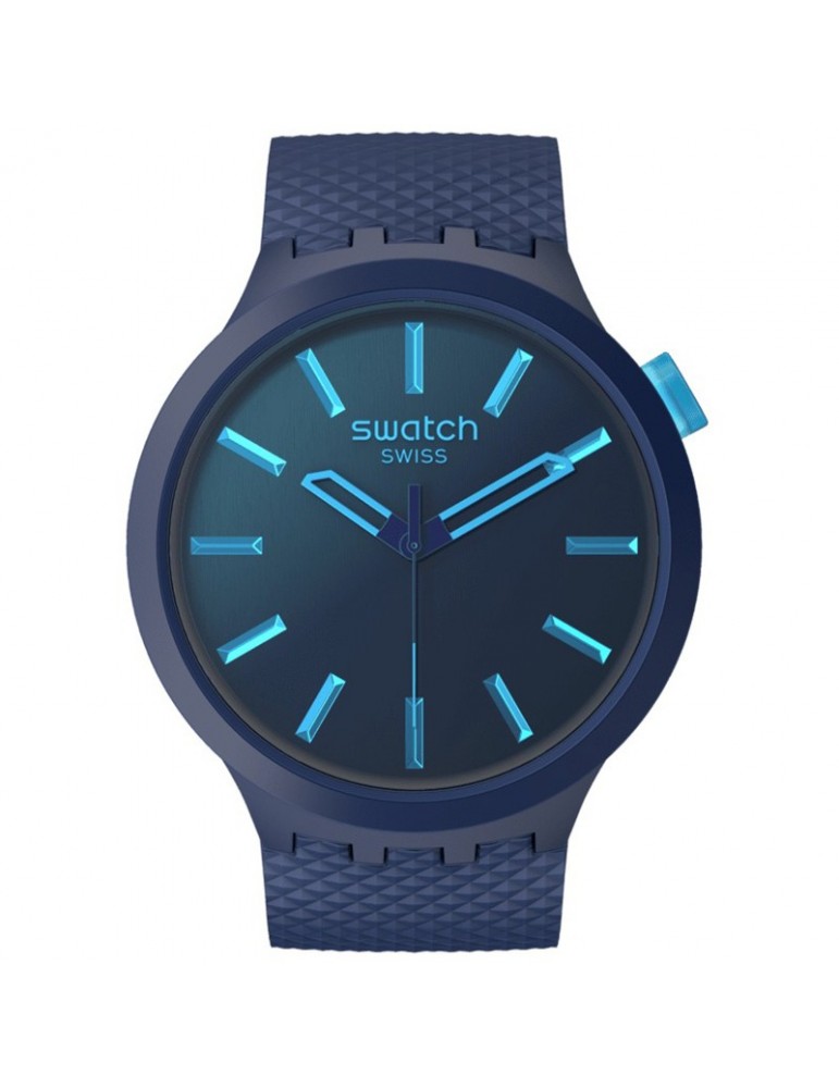 Swatch Watch - Essentials - Indigo Glow - 47mm - Blue - SB05N113